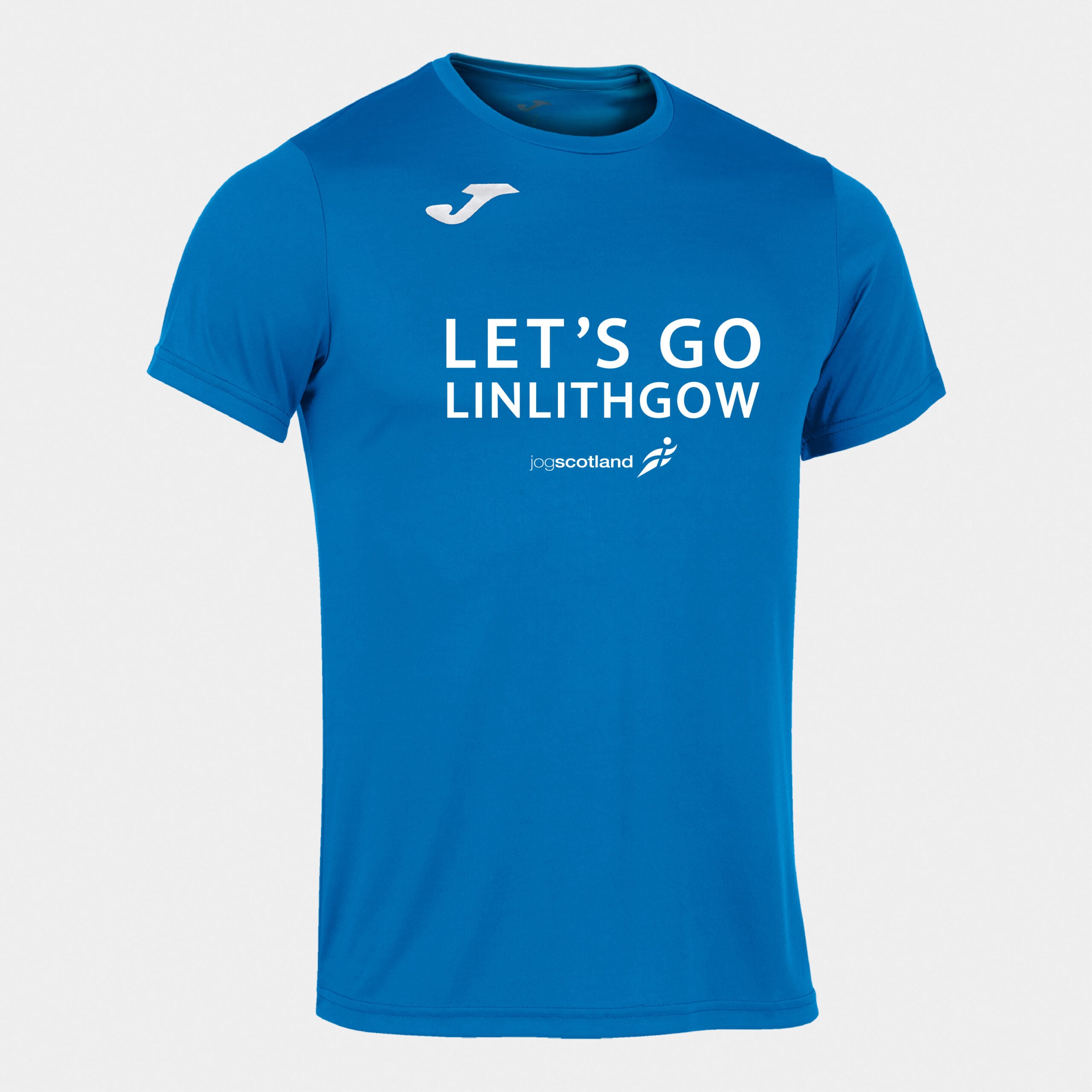 Let's Go Linlithgow T-Shirt Royal | The Soccer Shop:Direct