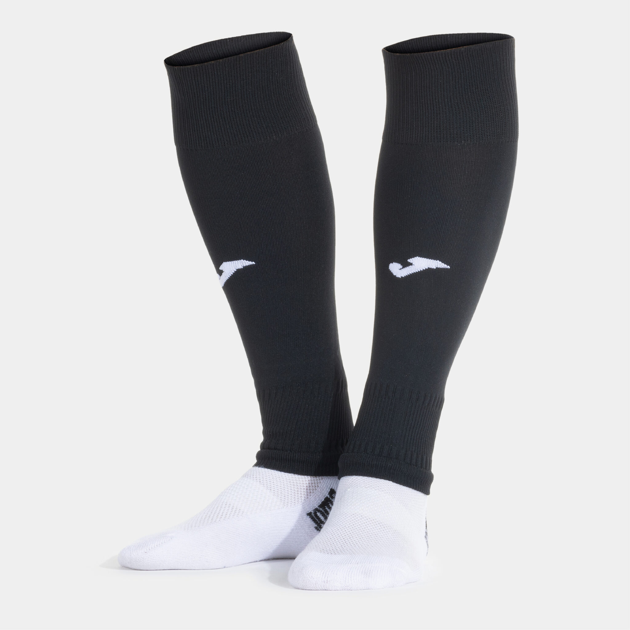 Villa Park Away/Training Footless Socks - Black | The Soccer Shop:Direct